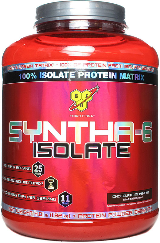 Syntha-6 Isolate 1,8 кг от BSN - изолят сыворотки и молочного белка ...